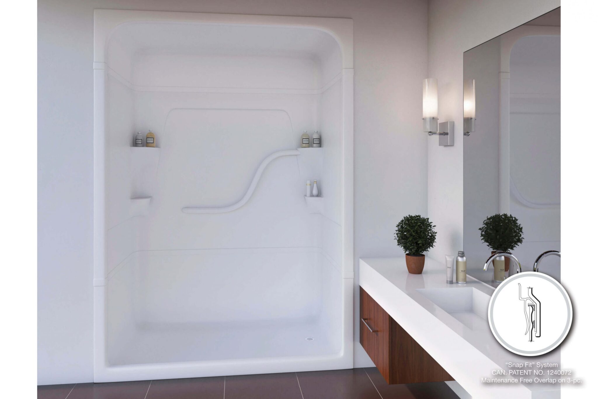 Madison™ 4 Multi-Piece Shower | Mirolin