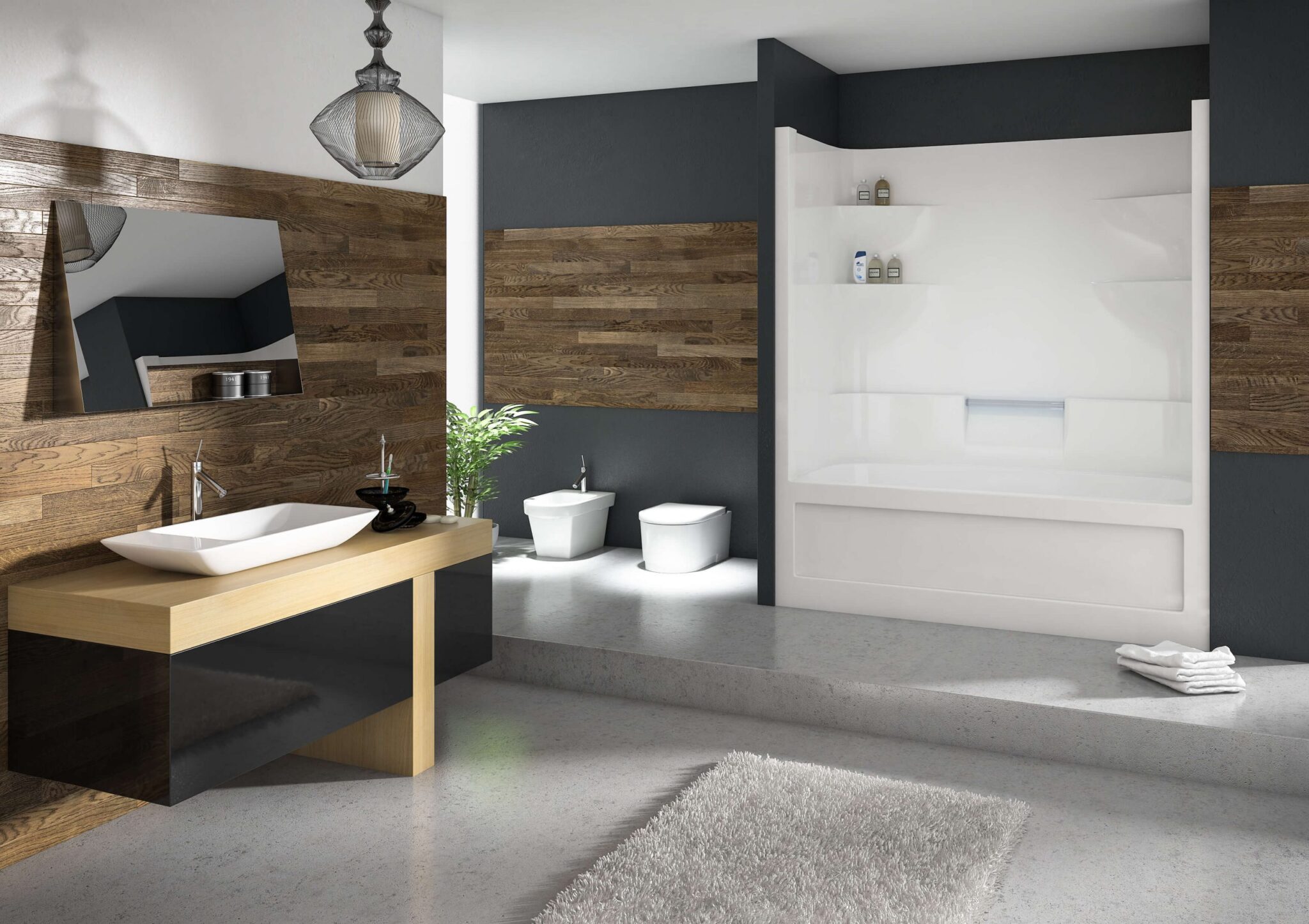 Premium Acrylic, Corner & Tub Showers | Mirolin