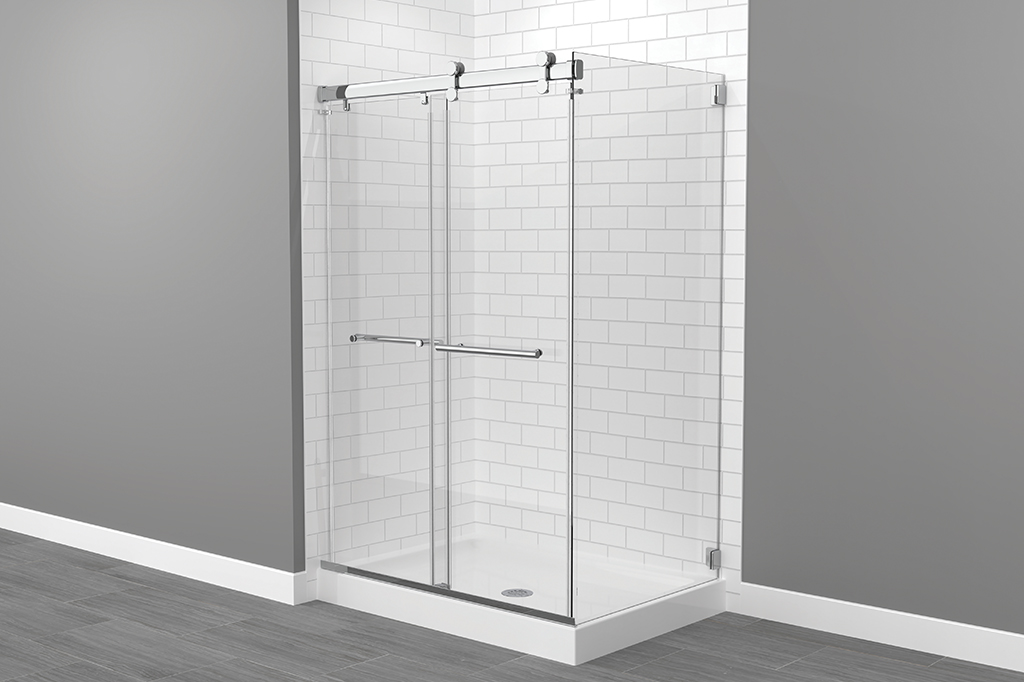 Exploria Hybrid Return Panel for 36″ Base | Mirolin