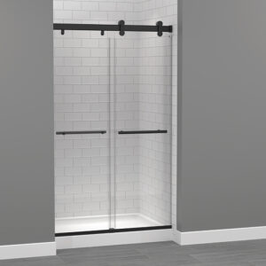 Exploria Hybrid Sliding Shower Door 41″-44″ | Mirolin