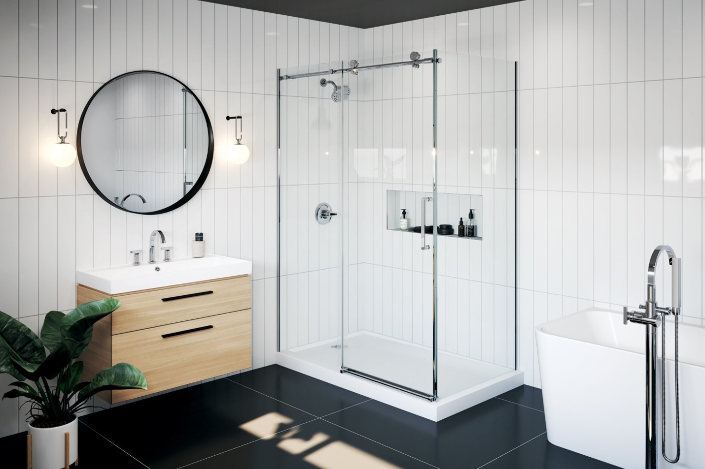 How to Decorate a Corner Shower: Maximizing Style in Minimal Spaces ...