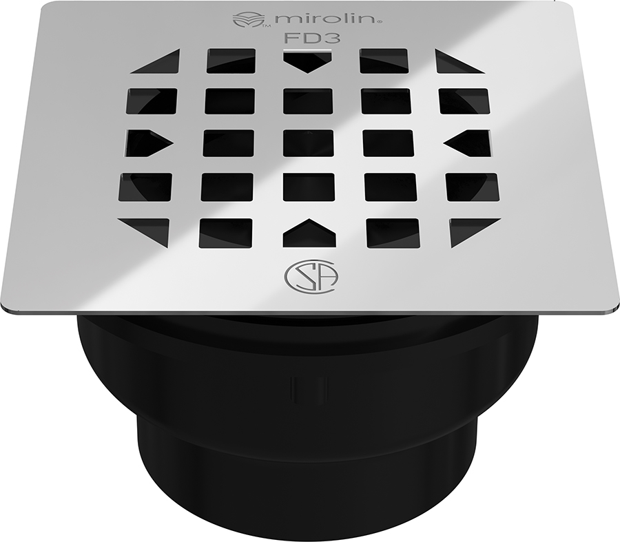 Square Drain | Mirolin