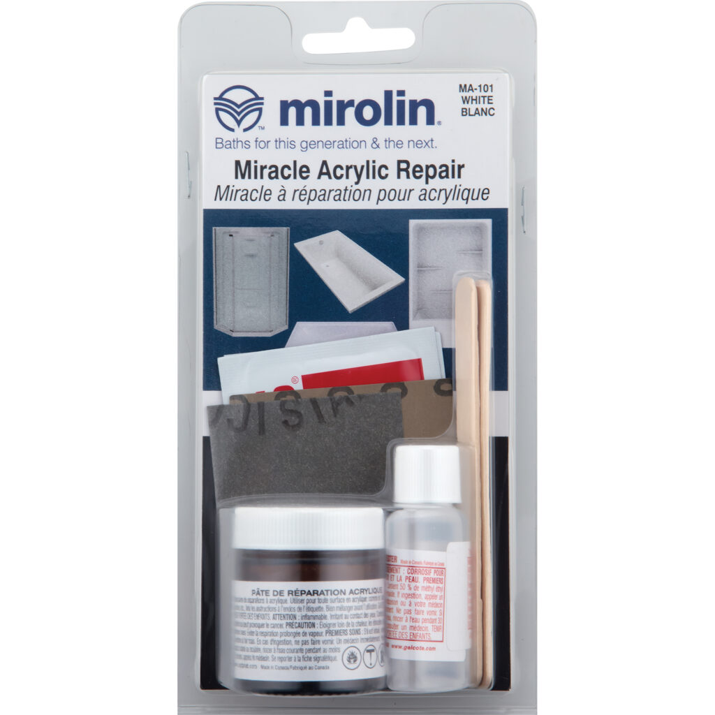 Mirolin Acrylic Repair Kit | Mirolin