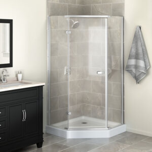 Corner Series Shower Door – Neo Angle | Mirolin